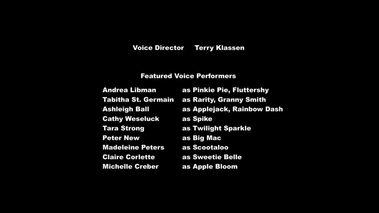 #984772 - safe, screencap, g4, scare master, credits, no pony, text ...