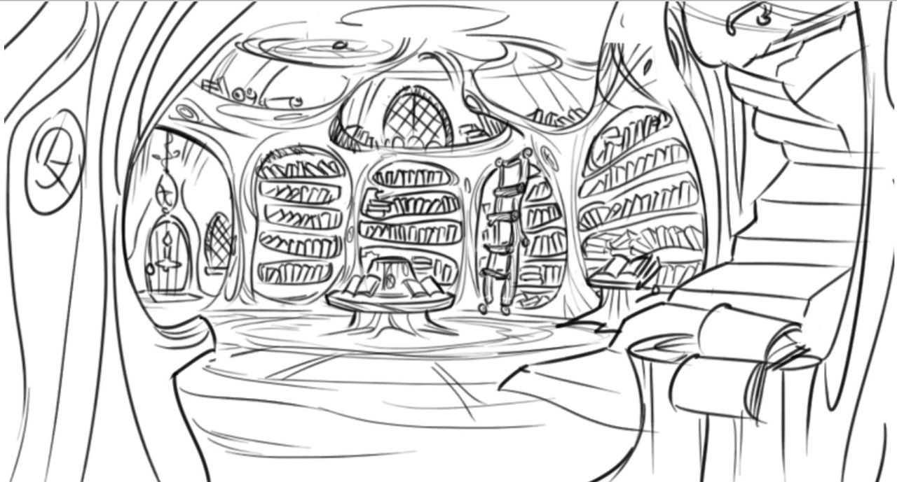 #985157 - safe, official, leak, concept art, golden oaks library ...