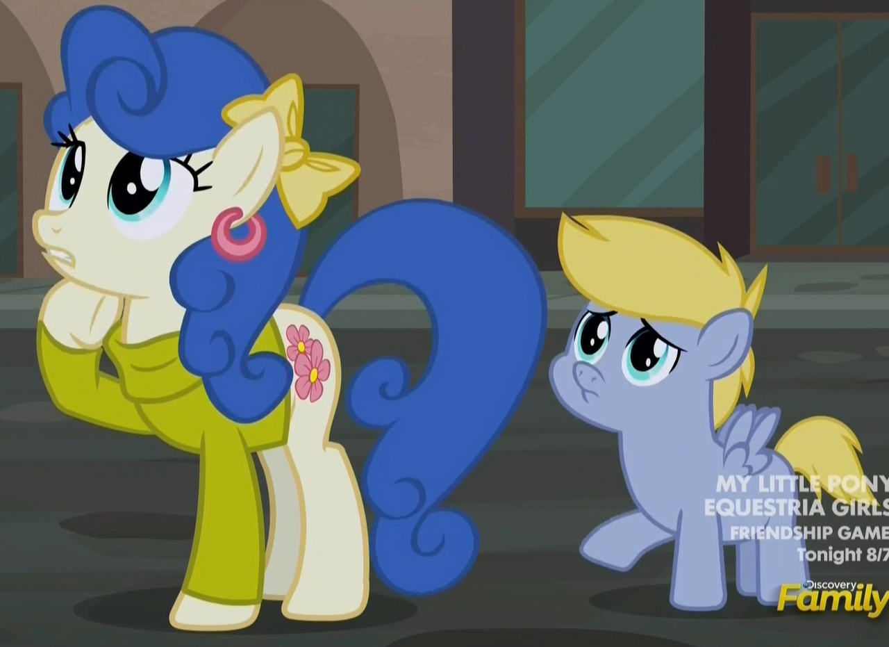 #988424 - safe, screencap, blueberry curls, cloudy daze, curtain call ...