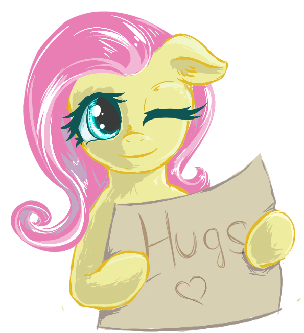 #988433 - safe, artist:sapsan, fluttershy, pegasus, pony, female, hugs ...
