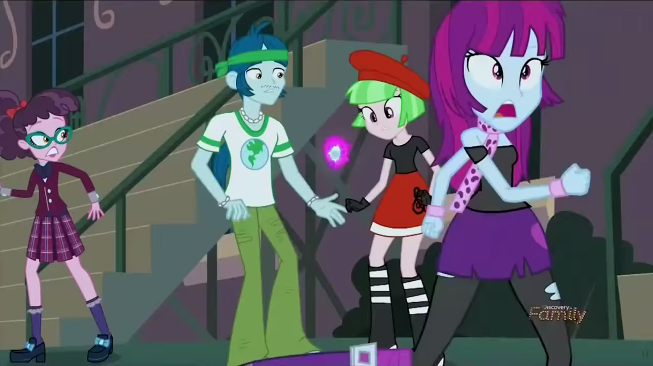 #990080 - safe, screencap, captain planet, drama letter, mystery mint ...