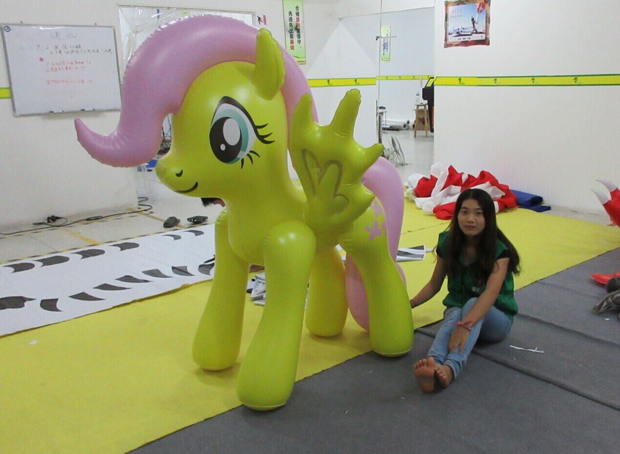#971738 - safe, hongyi, fluttershy, human, inflatable pony, pegasus, g4 ...