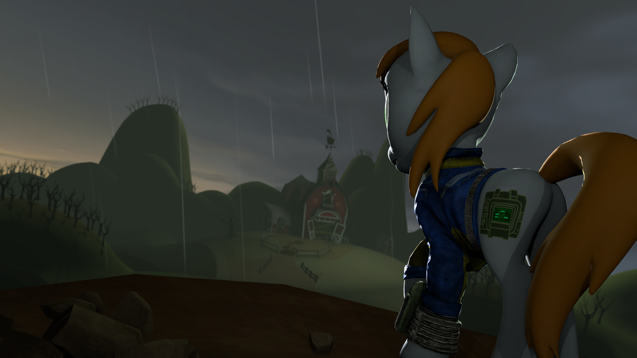 #973204 - safe, artist:d0ntst0pme, oc, oc only, oc:littlepip, pony ...