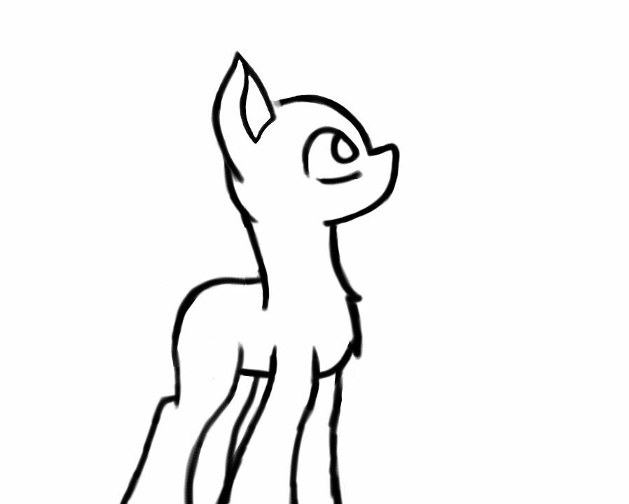 #1057379 - safe, artist:hypergurl4010, base, fluffy, sketch - Derpibooru