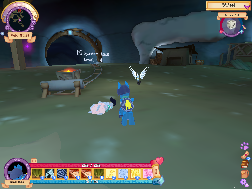 #1068927 - safe, screencap, oc, oc:random luck, oc:sonic blitz, legends ...