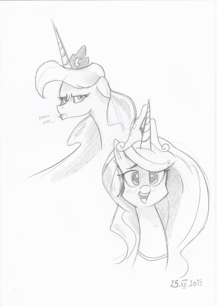 #1069004 - safe, artist:saturdaymorningproj, princess celestia ...