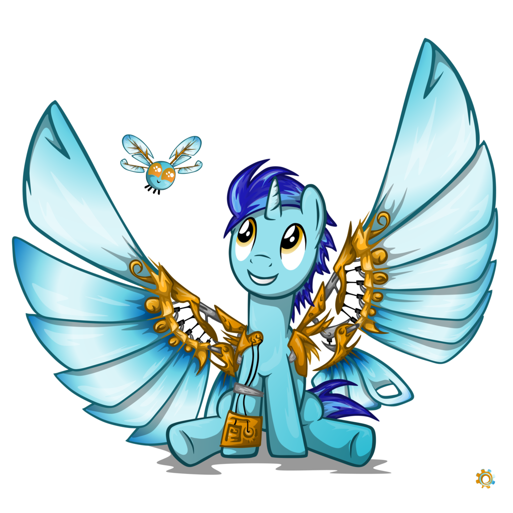 #1058320 - safe, artist:pinkius, oc, oc only, oc:gear tinker ...