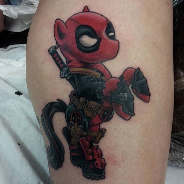 #1072125 - safe, artist:mxw8, human, deadpool, irl, irl human, marvel ...