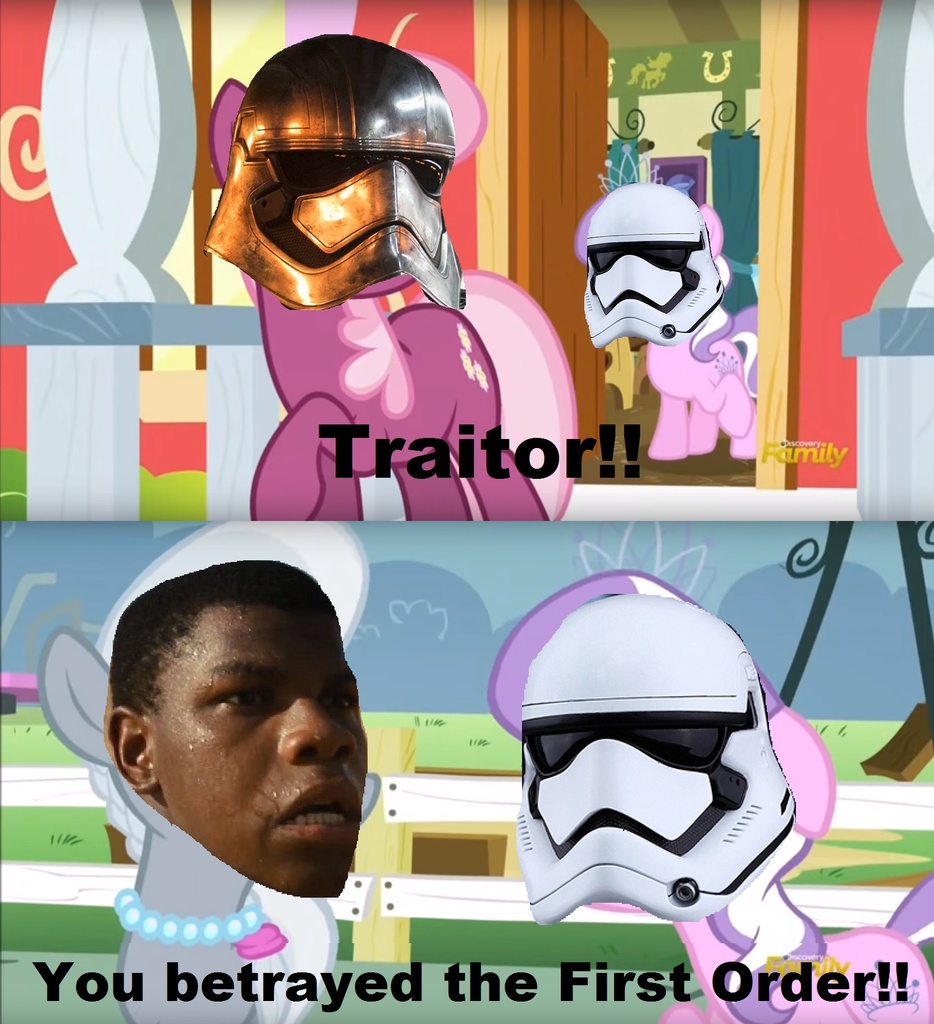 #1060213 - safe, cheerilee, diamond tiara, silver spoon, captain phasma, finn (star wars), fn ...