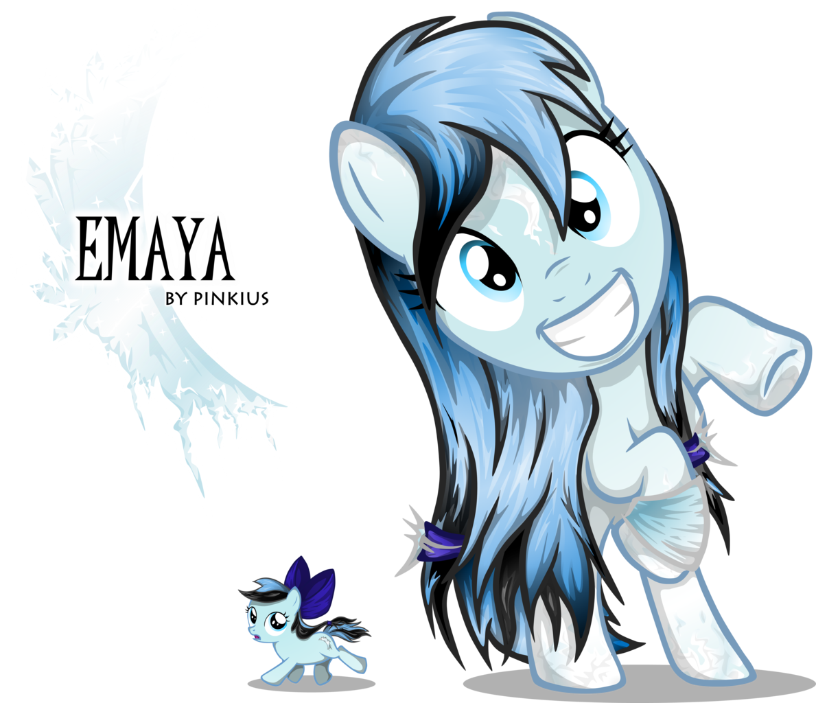 #1060345 - safe, artist:pinkius, oc, oc only, oc:emaya, earth pony ...