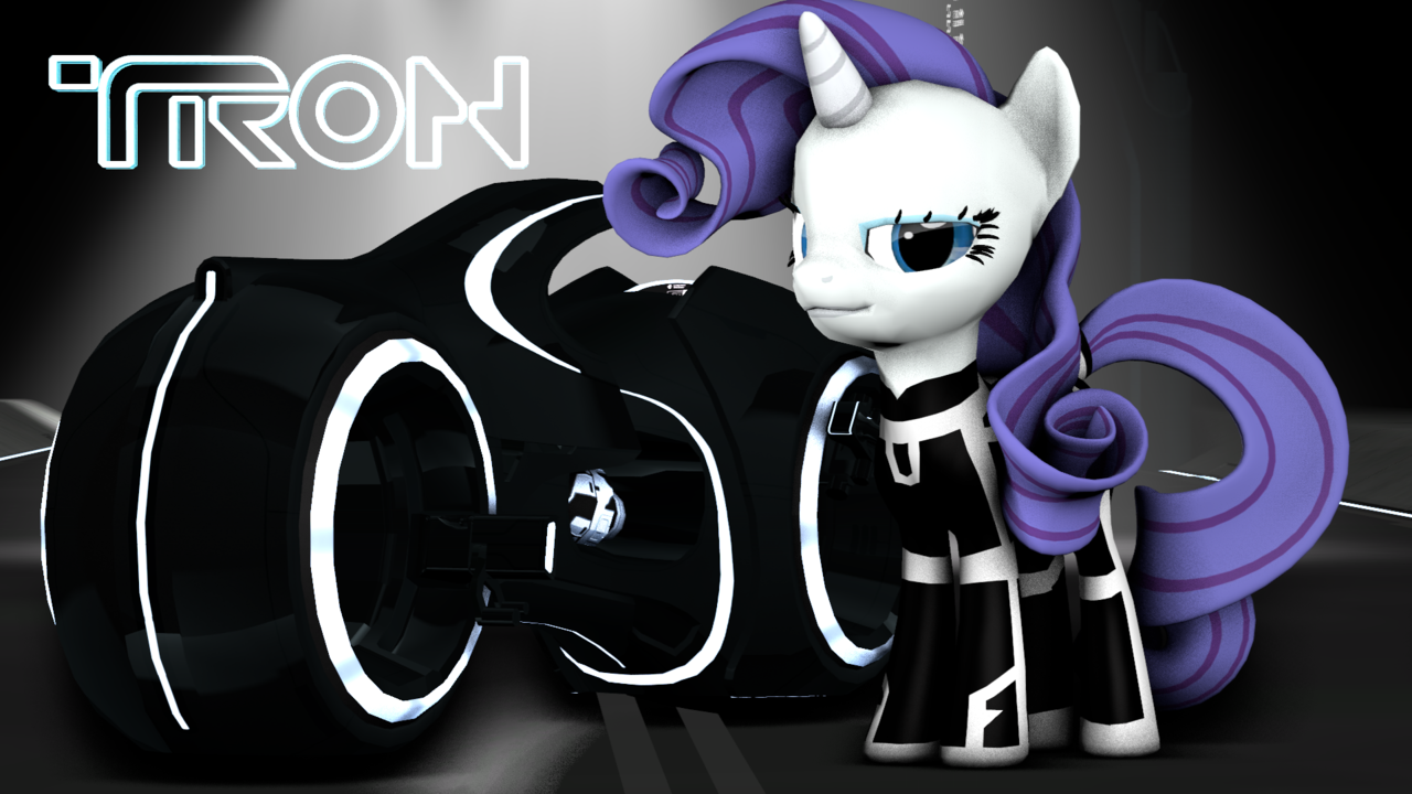 #1061612 - safe, artist:blackspoiler, rarity, g4, 3d, crossover, female ...