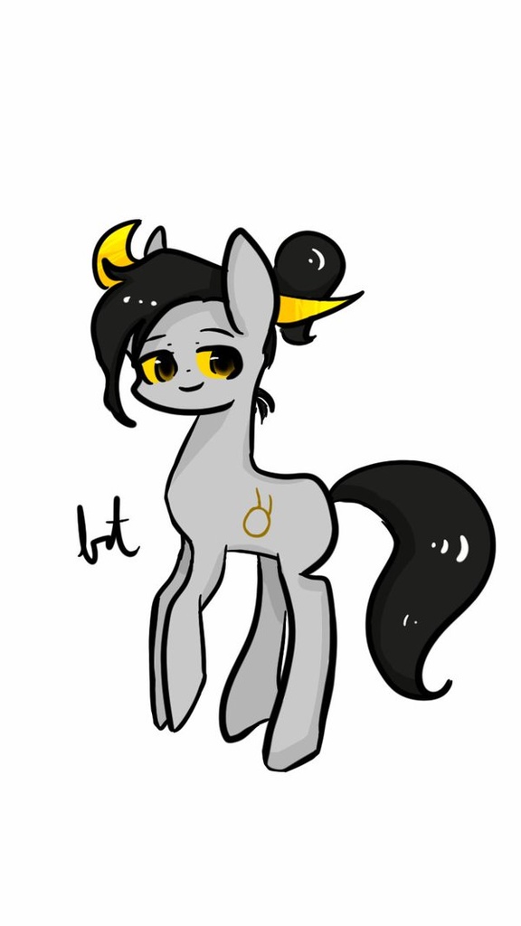#1063044 - safe, artist:bottlegot, pony, homestuck, ponified, solo ...