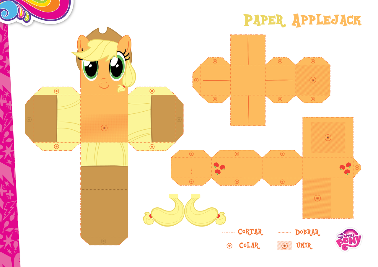 #1270954 - safe, part of a set, applejack, g4, official, craft, female ...