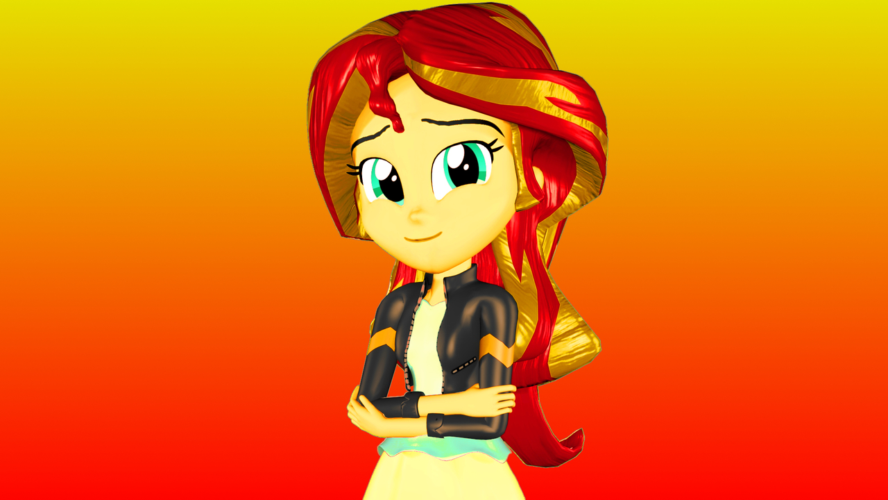 #1271941 - safe, artist:yukirithebluerose, sunset shimmer, equestria ...