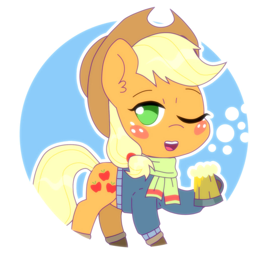 #1274766 - safe, artist:omegaozone, applejack, g4, blushing, boots ...