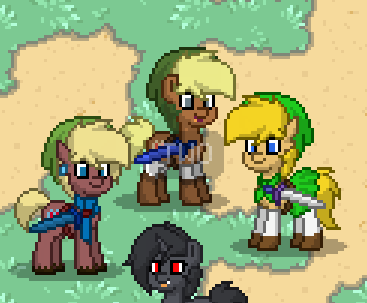#1275087 - safe, oc, pony, pony town, link, ponified, the legend of ...