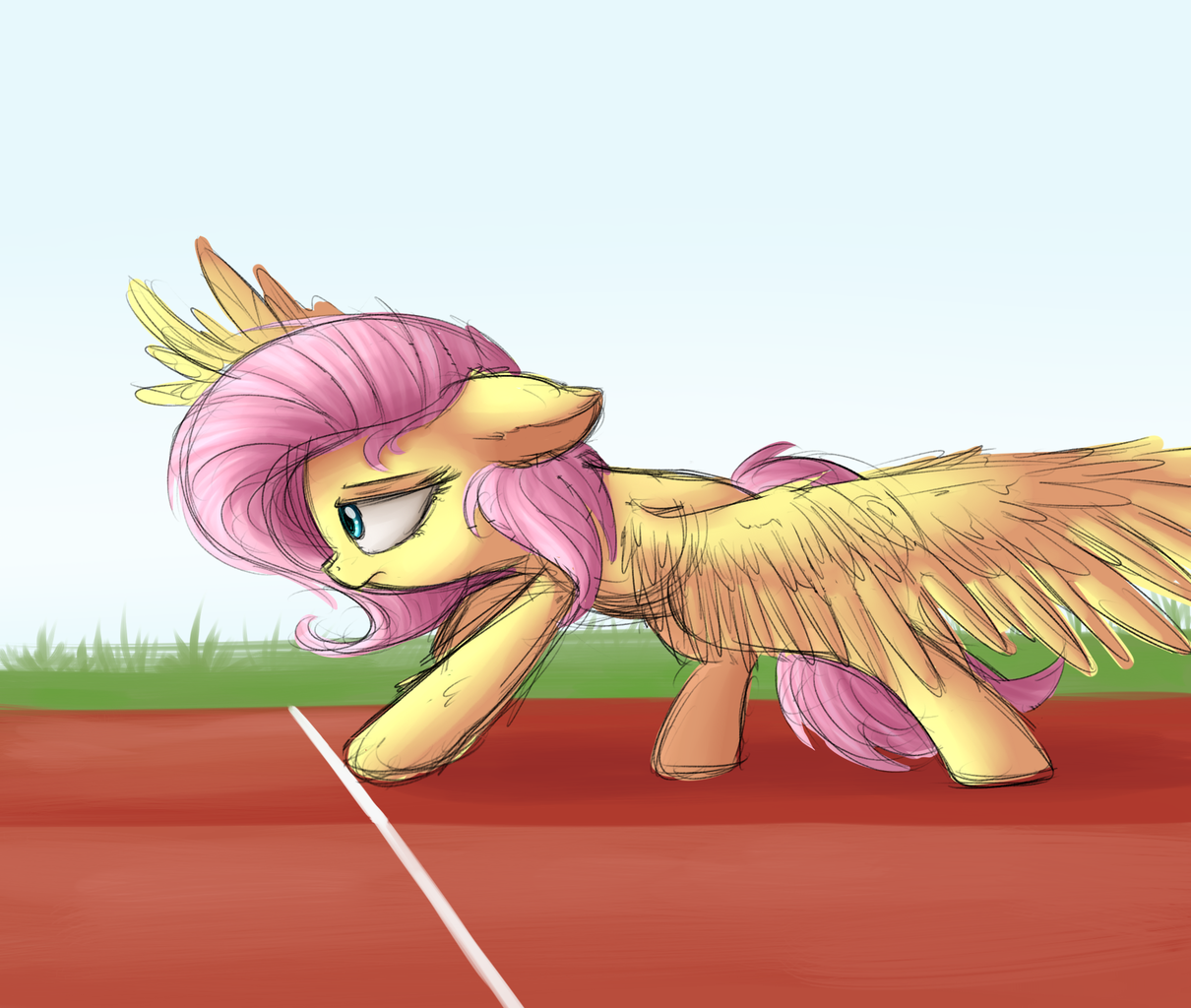#1280961 - safe, artist:vanillaghosties, fluttershy, pegasus, pony, g4 ...