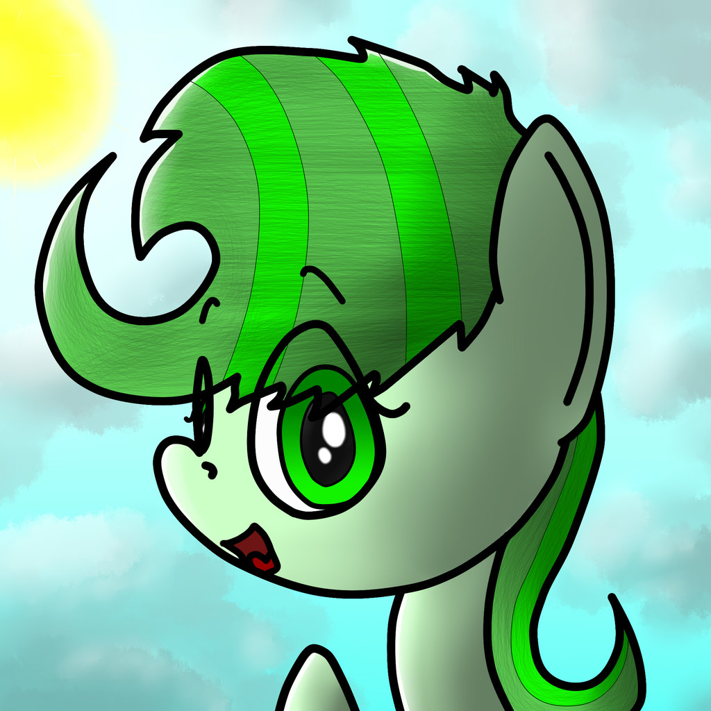 #1283432 - safe, cloudy, happy, high res, solo, sunlight - Derpibooru