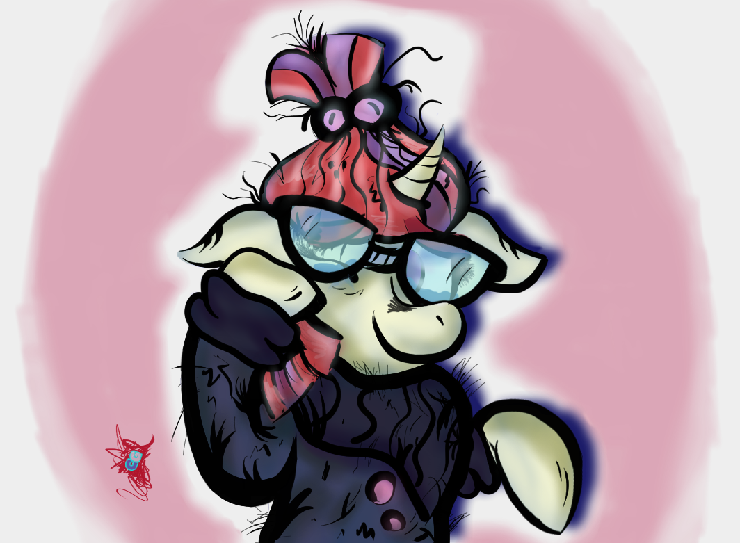 #1284084 - safe, artist:colgreat, moondancer, pony, g4, bipedal ...