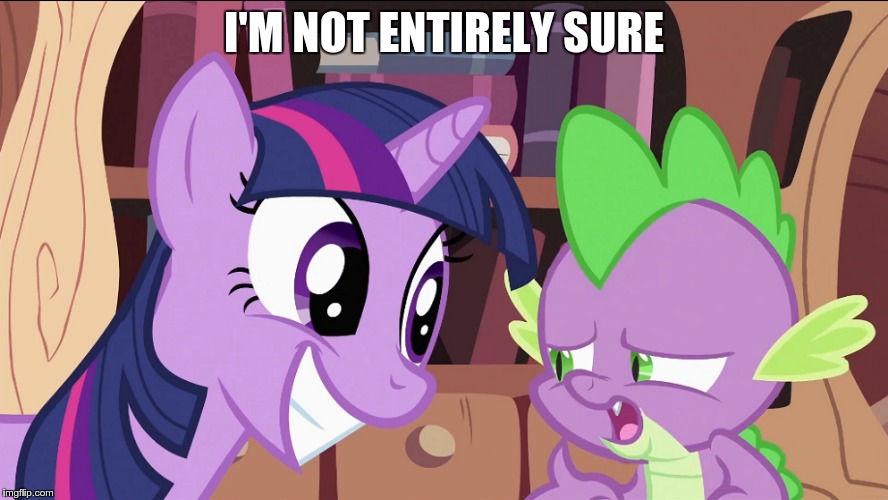 #1284594 - safe, edit, edited screencap, screencap, spike, twilight ...