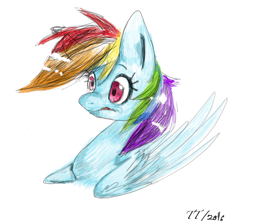 #1285250 - safe, artist:twiddletwist, rainbow dash, g4, female, solo ...