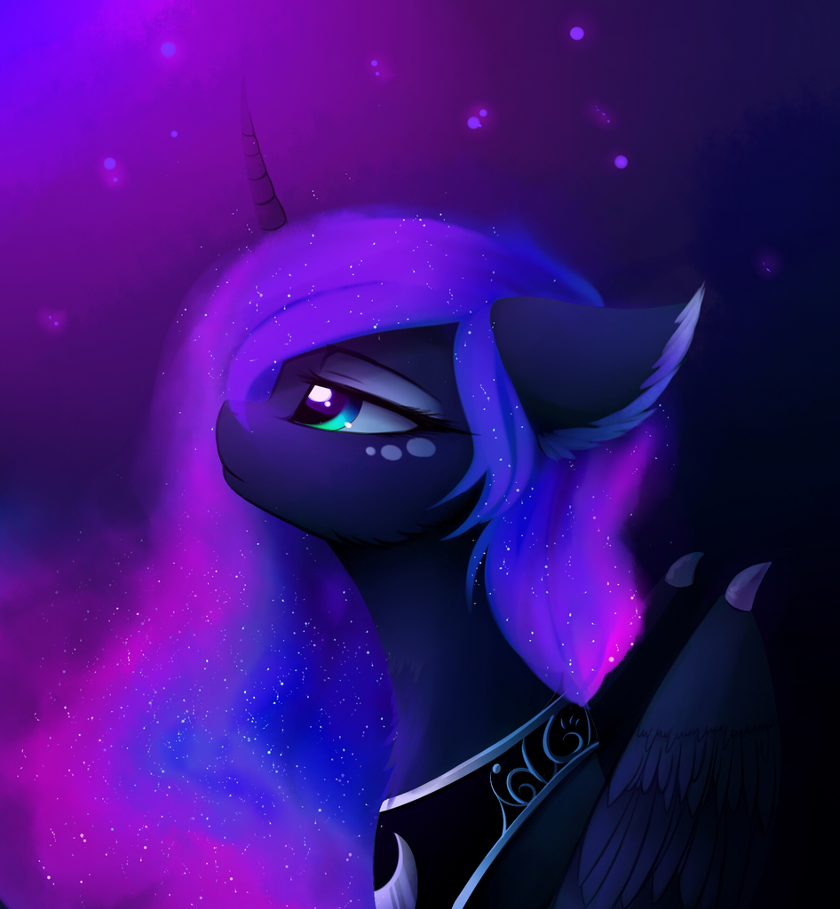 #1264891 - safe, artist:magnaluna, princess luna, alicorn, pony, g4 ...