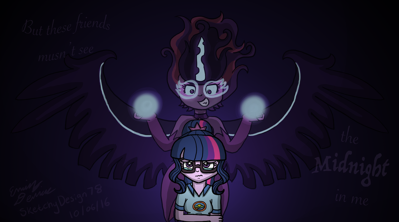 #1266483 - safe, artist:sketchydesign78, sci-twi, twilight sparkle ...