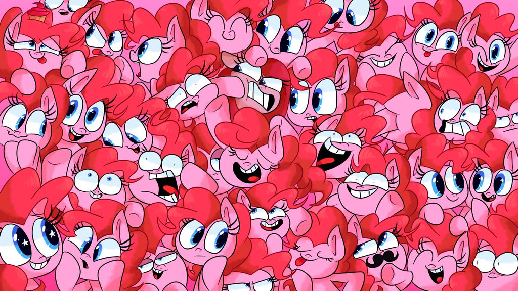 #1286234 - safe, artist:vdru7, pinkie pie, earth pony, pony, g4, :p, :t ...