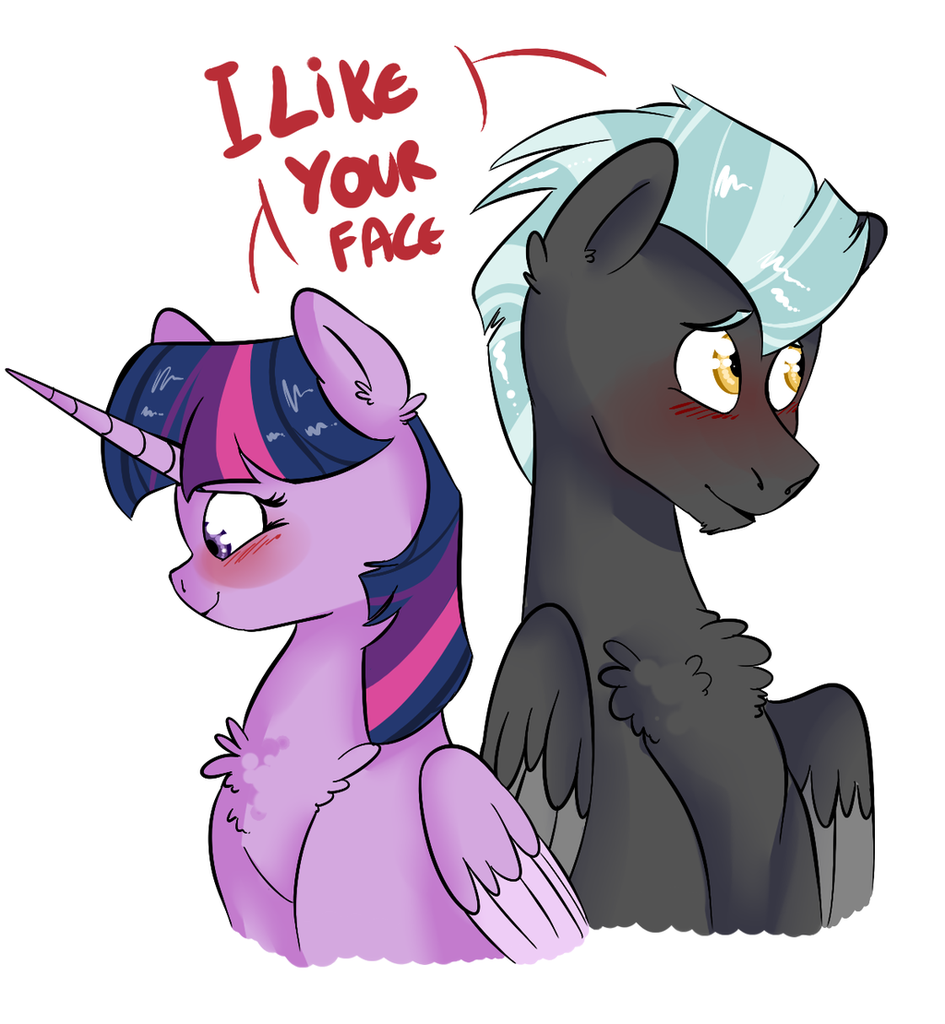 #1286366 - safe, artist:soft-arthropod, thunderlane, twilight sparkle, alicorn, pony, g4 ...