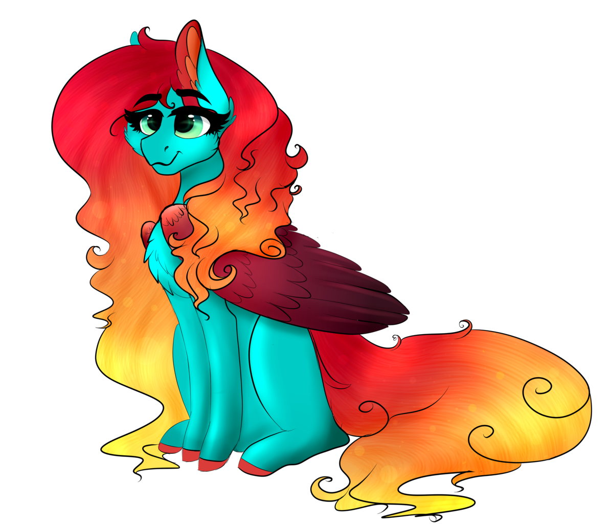 #1299287 - safe, artist:ondrea, oc, oc only, oc:andromeda, cute, high ...