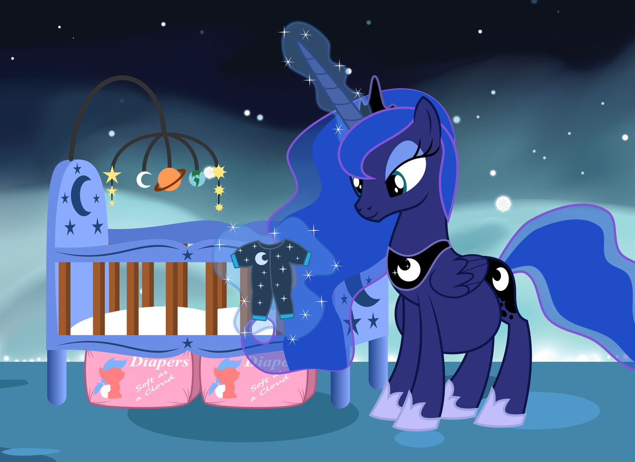 #1287367 - safe, artist:mintydrop2013, princess luna, alicorn, pony, g4 ...