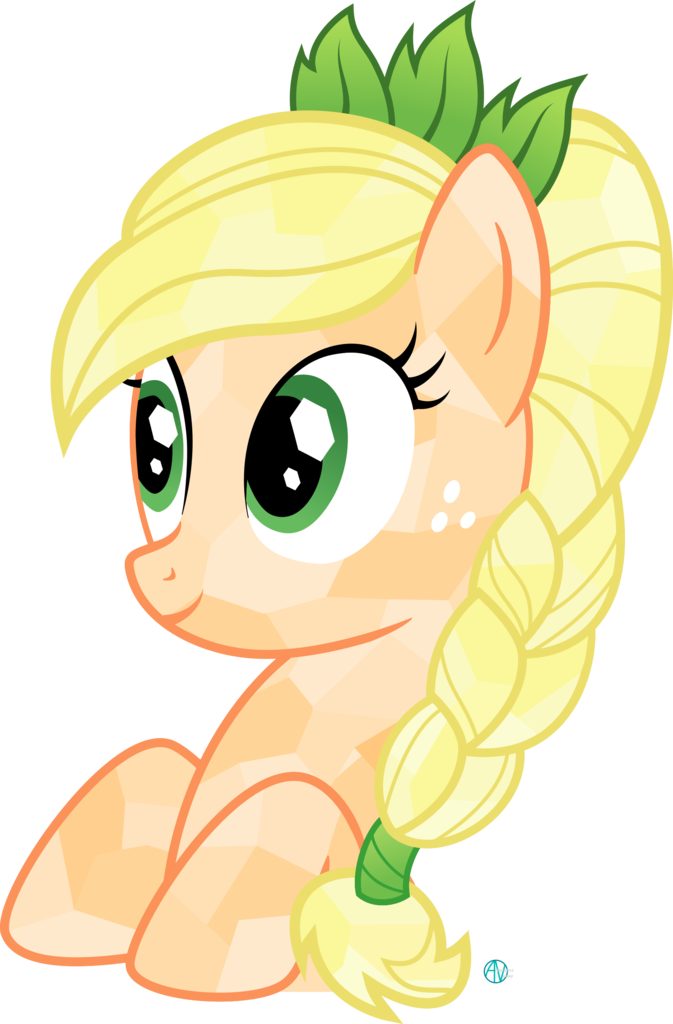 #1299822 - safe, artist:arifproject, applejack, crystal pony, pony, g4 ...