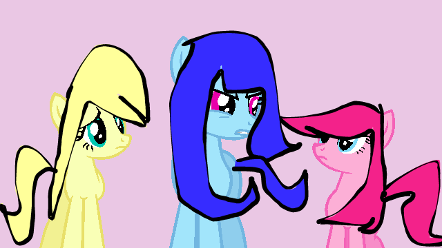 #1301198 - safe, oc, oc only, oc:blue, oc:pink, oc:yellow ...