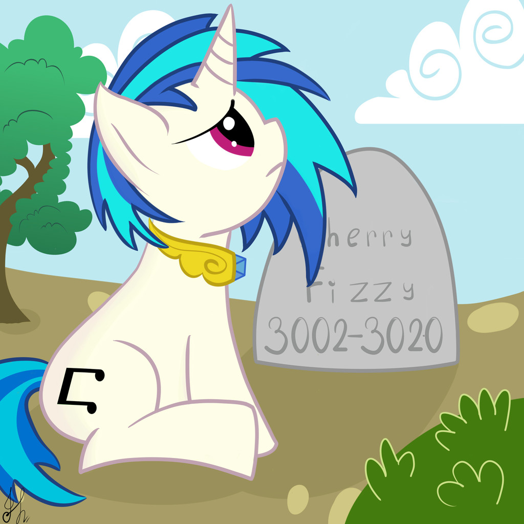 #1302947 - safe, artist:jodiredlot, dj pon-3, vinyl scratch, pony, g4 ...