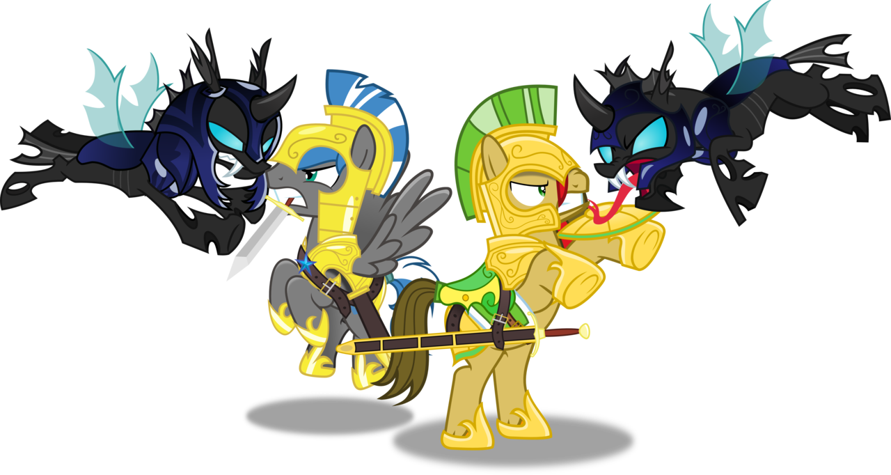 #1303915 - safe, artist:vector-brony, oc, oc only, oc:cloud zapper, changeling, earth pony ...