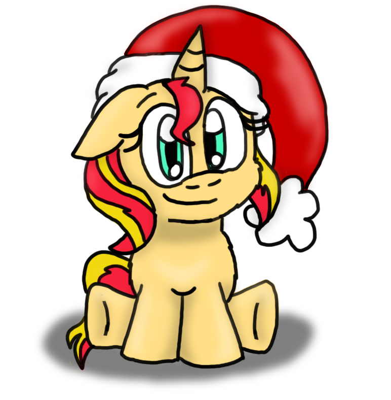 #1304801 - safe, artist:shonatabeata, sunset shimmer, pony, unicorn ...