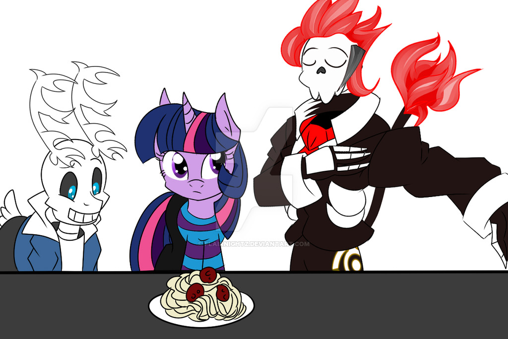 #1288306 - safe, artist:fourze-pony, twilight sparkle, oc, oc:skull ...