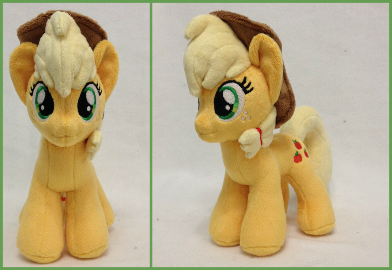 #1307544 - safe, artist:burgunzik, applejack, irl, photo, plushie, solo ...