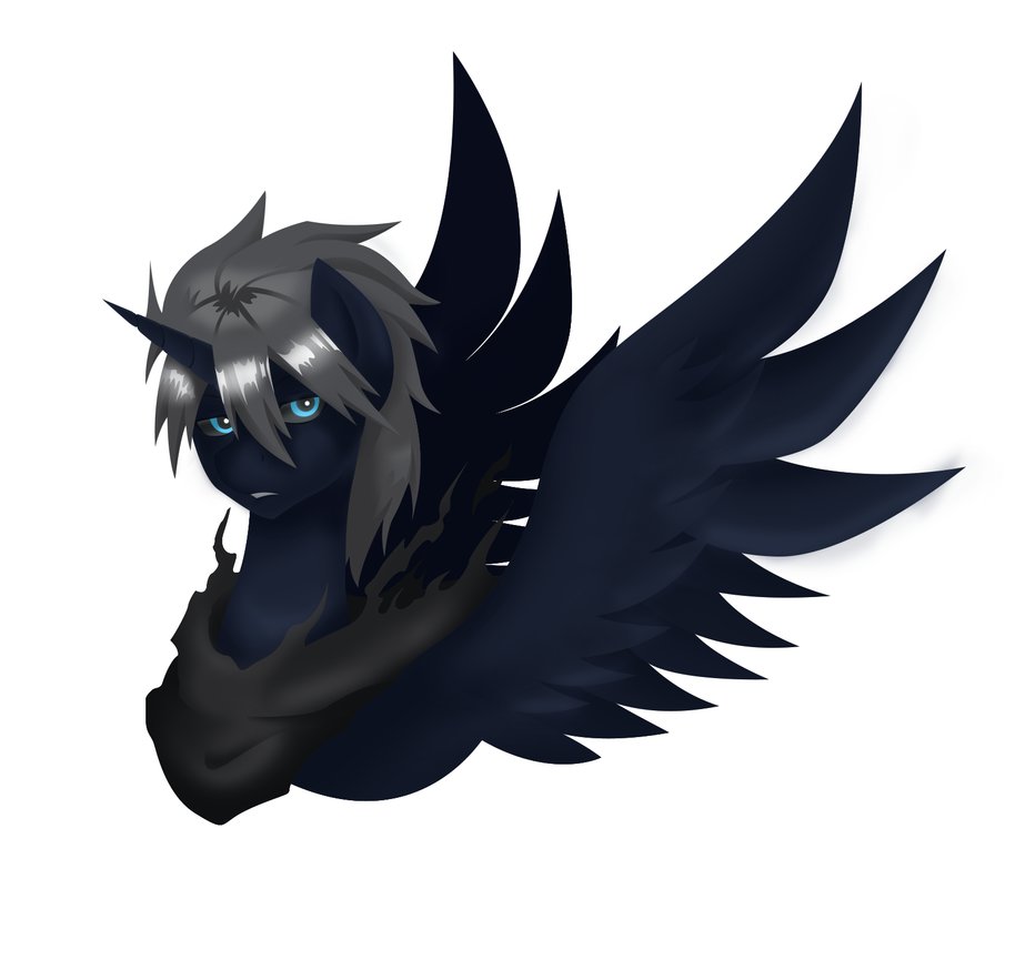 #1315045 - safe, artist:megablack0x, oc, oc only, oc:nightcore, alicorn ...