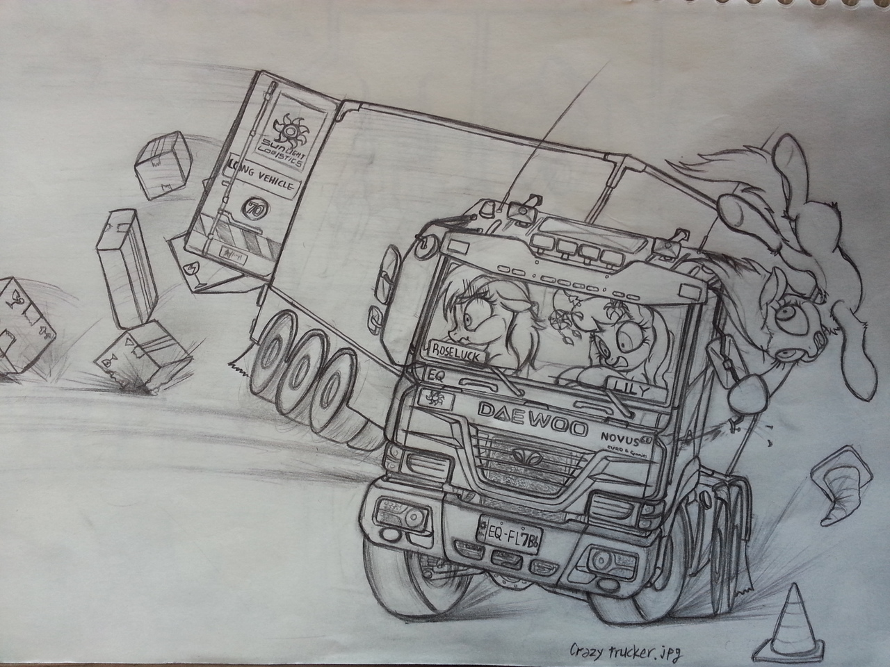 #1317679 - safe, artist:orang111, lily, lily valley, roseluck, g4 ...