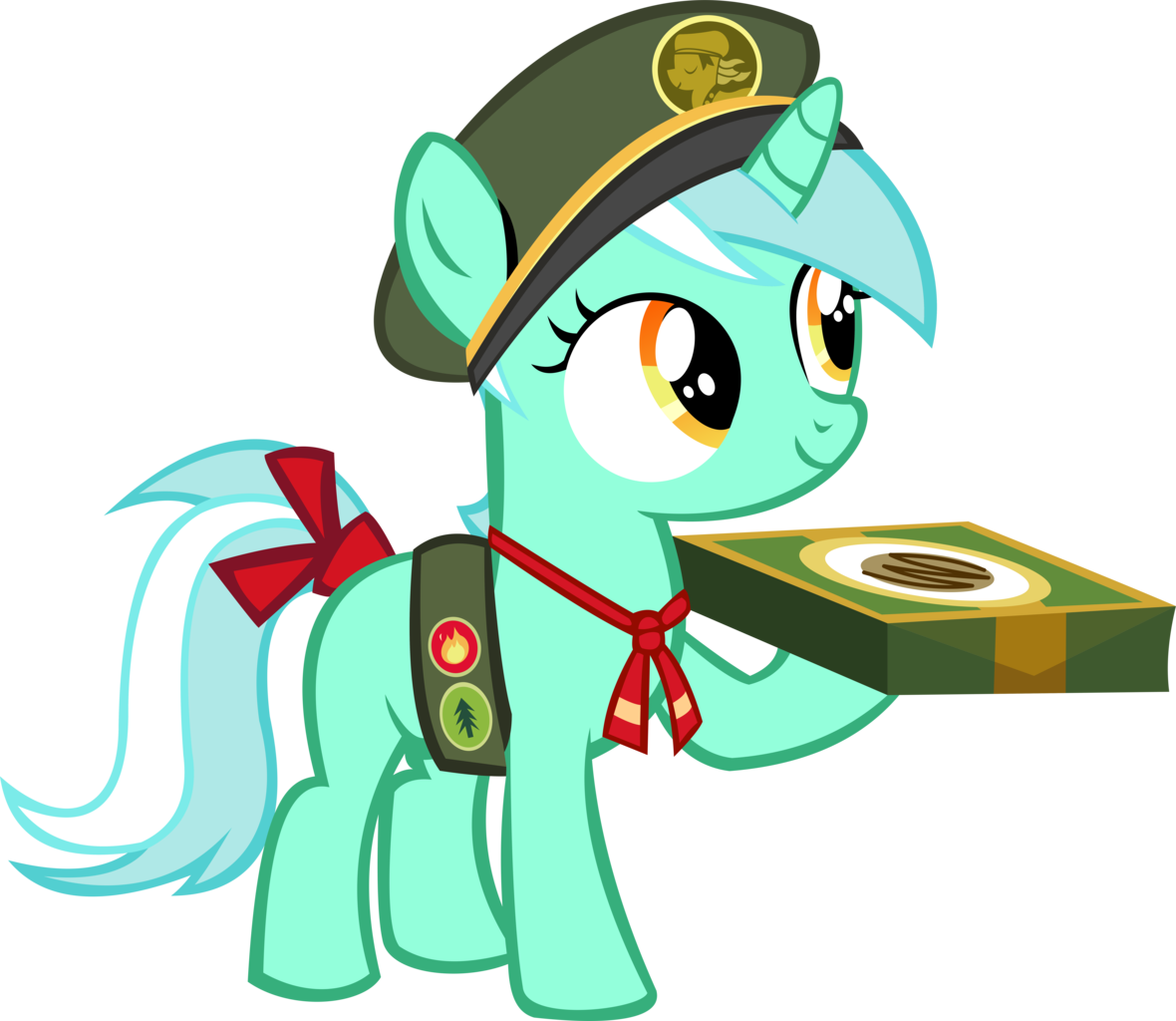 #1317936 - safe, artist:cyanlightning, derpibooru exclusive, lyra ...