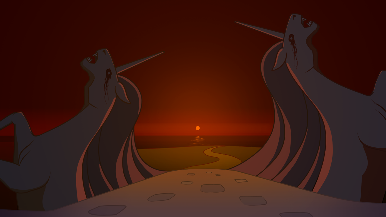 #1318617 - semi-grimdark, artist:eqamrd, blood, crying, long mane, no ...