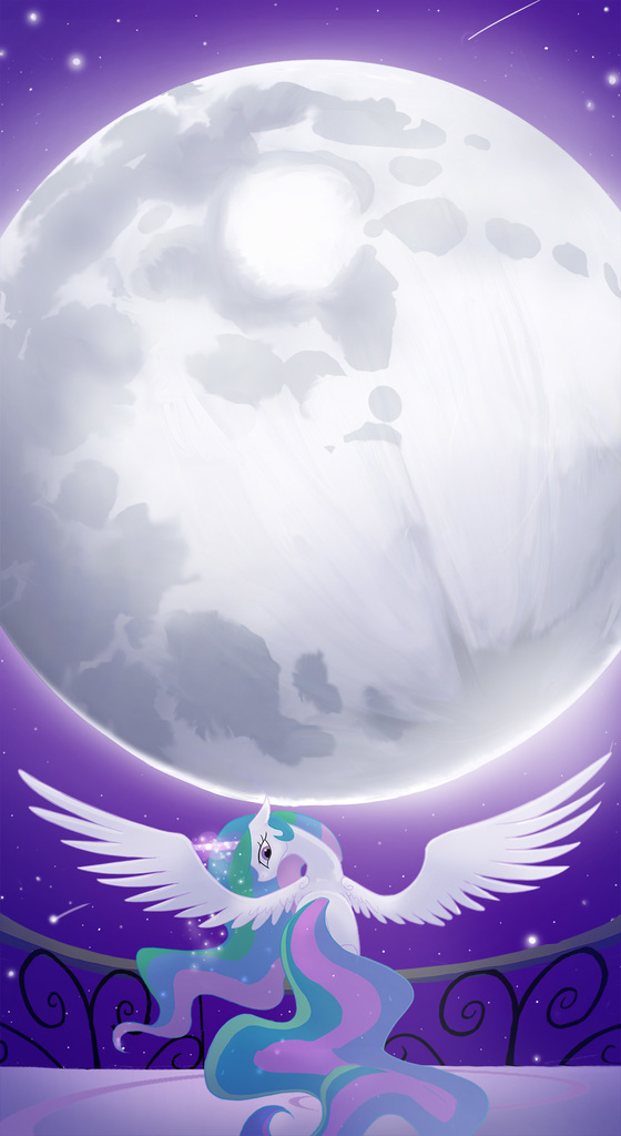 #1308255 - safe, artist:jaeneth, princess celestia, g4, female, magic ...