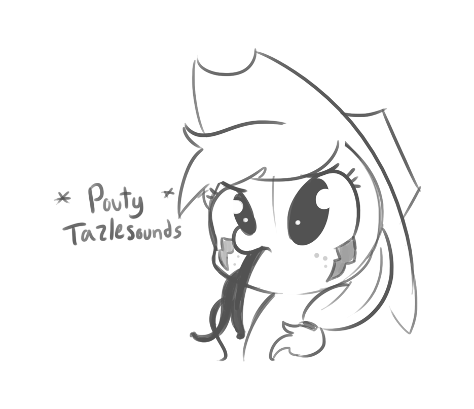 #1321306 - safe, artist:tjpones, applejack, monster pony, original ...