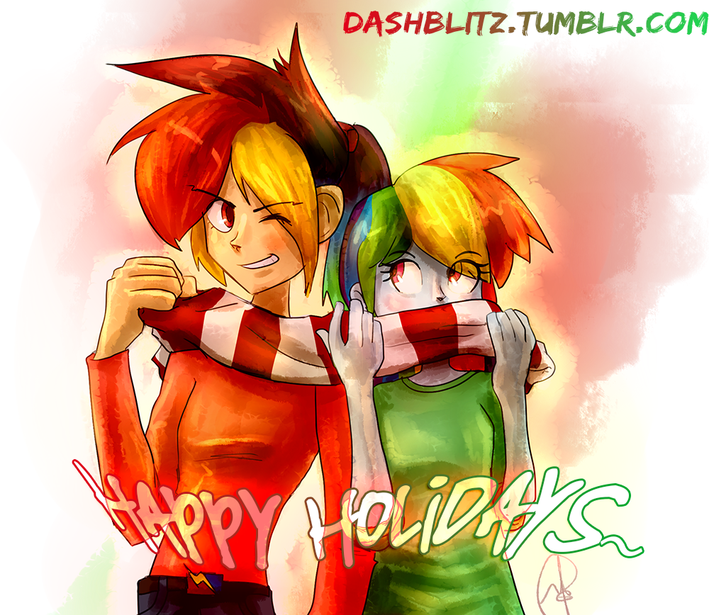 #1325507 - safe, artist:manic-the-lad, rainbow dash, equestria girls ...