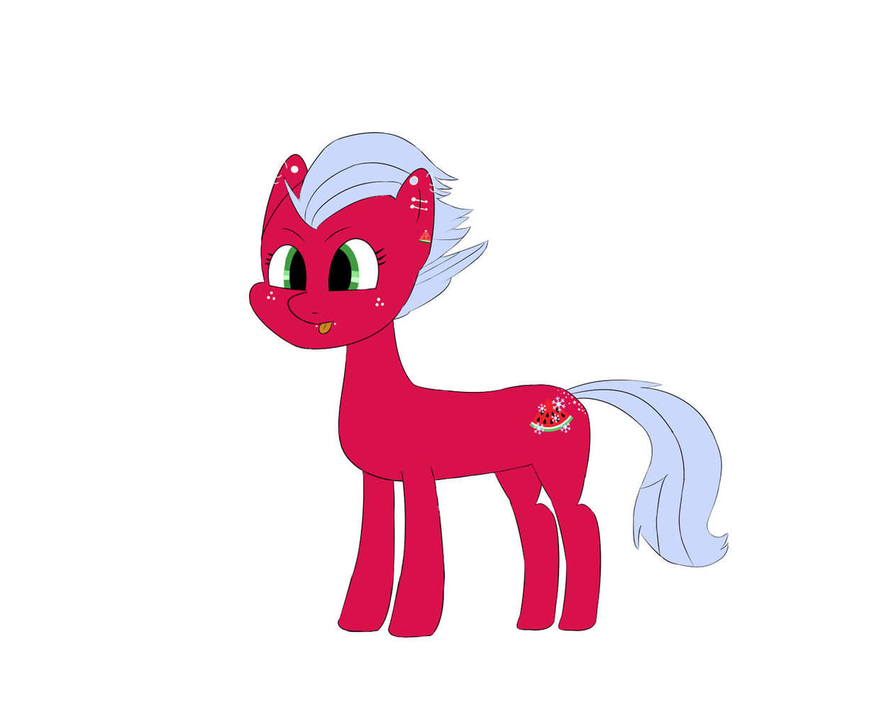 #1326894 - safe, artist:melon frost, oc, oc only, oc:melon frost, earth ...