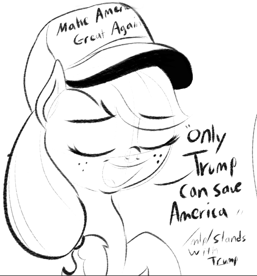 #1309455 - safe, artist:cosmonaut, applejack, g4, /mlp/, black and ...