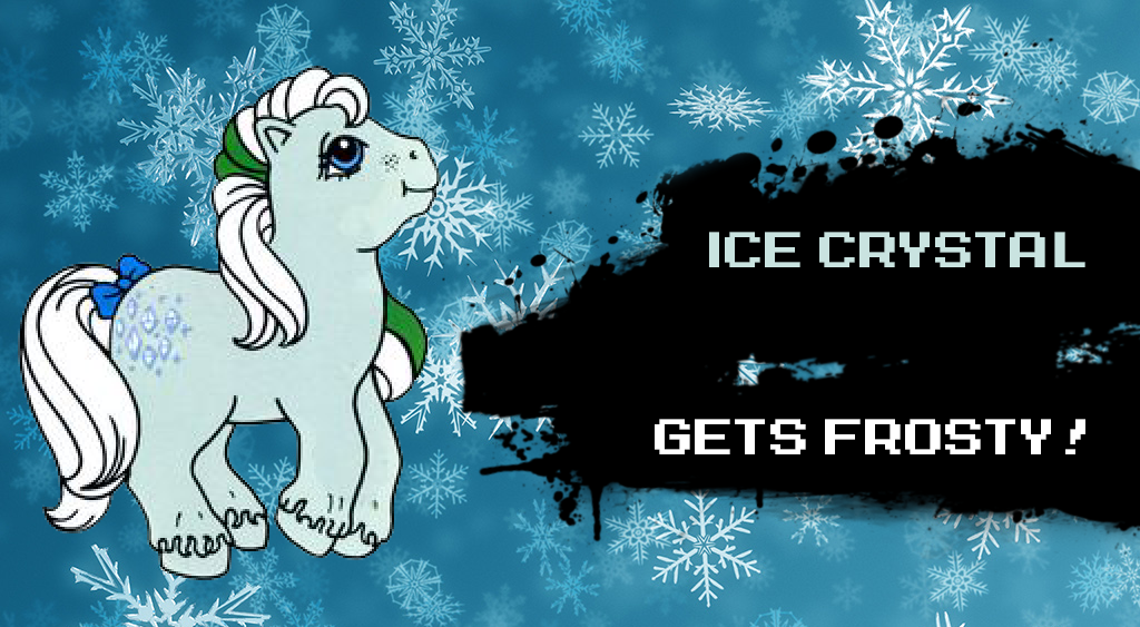 #1310703 - safe, edit, editor:mega-poneo, ice crystal, pony, g1, female ...