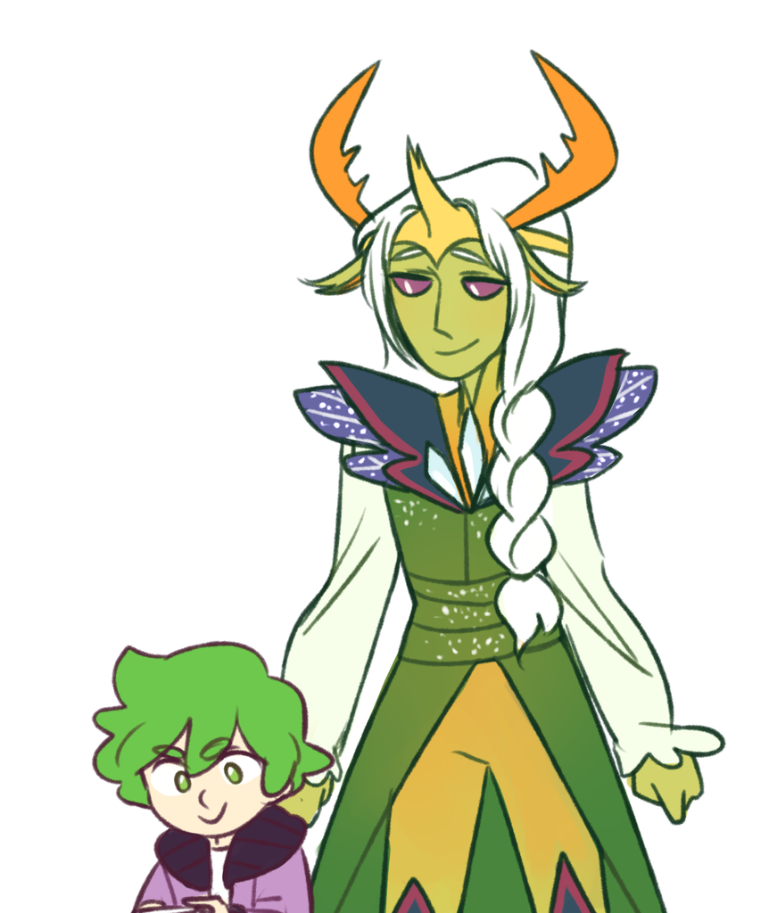 #1310902 - safe, artist:mimimonlon, spike, thorax, changedling ...