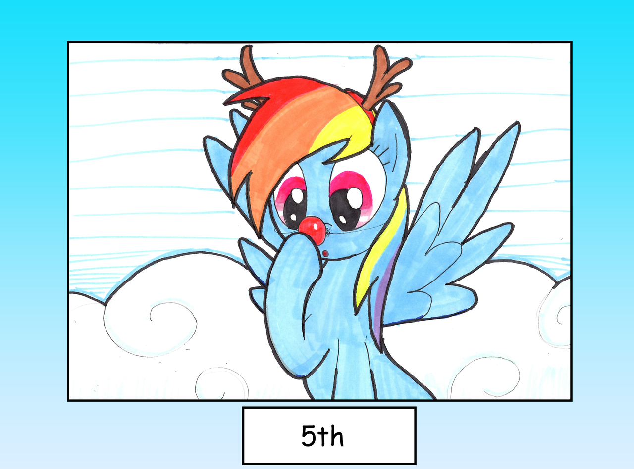 #1311487 - safe, artist:bbqninja501st, rainbow dash, pony, advent ...